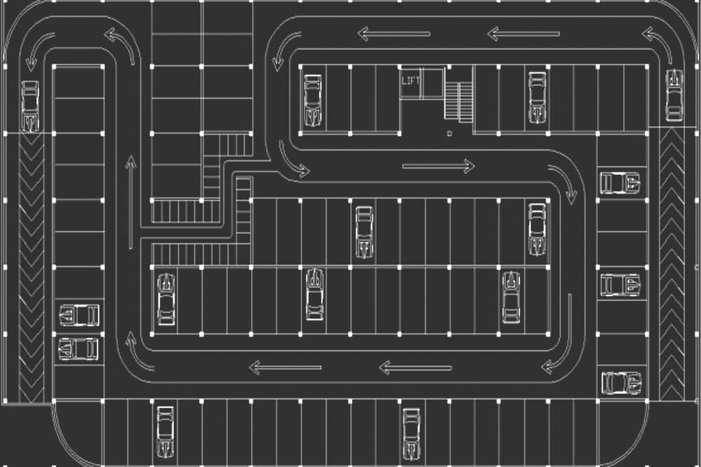 Parking Garage Painting Services - The Line Painters
