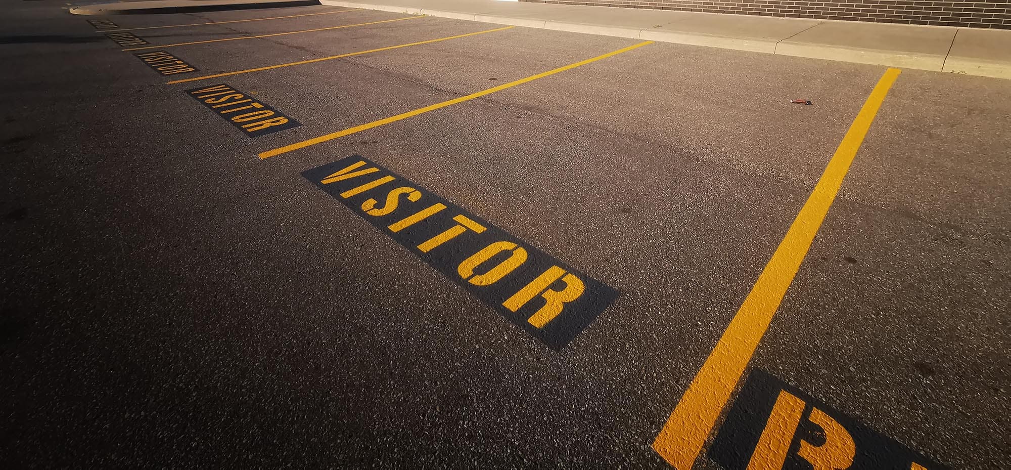 Residential Property Line Painting - The Line Painters